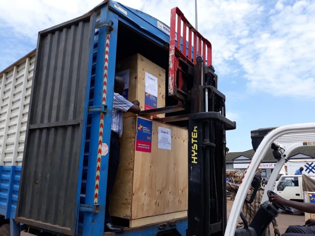 Lorry load of operating kit arrives safely in Congo — Semiliki Trust